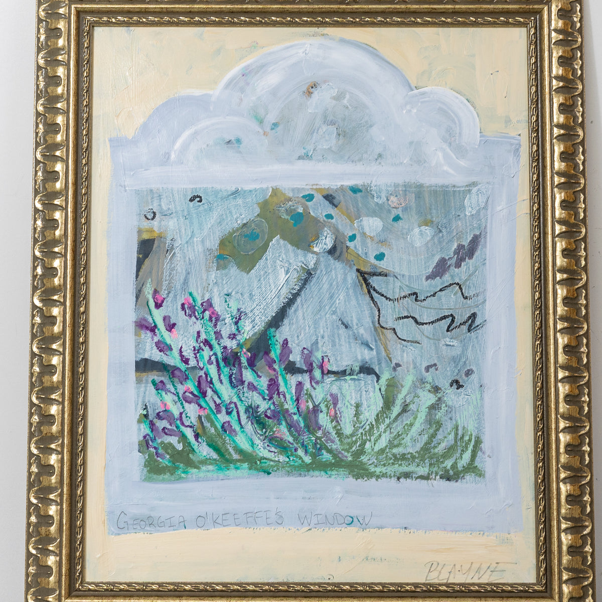 Georgia O’Keeffe’s Window – Blayne Art