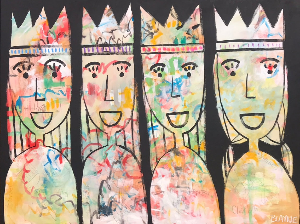Large Heirloom Painting – Blayne Art